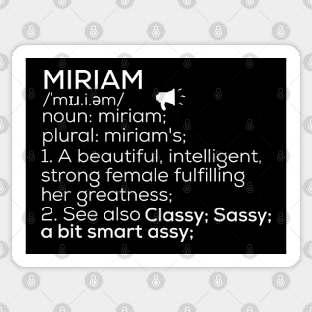 Miriam Name Miriam Definition Miriam Female Name Miriam Meaning ... Miriam Name Miriam Definition Miriam Female Name Miriam Meaning ...